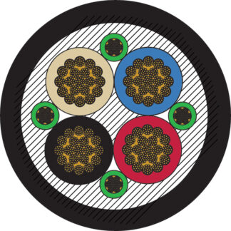 Industrial-Grade G-GC Power Cables